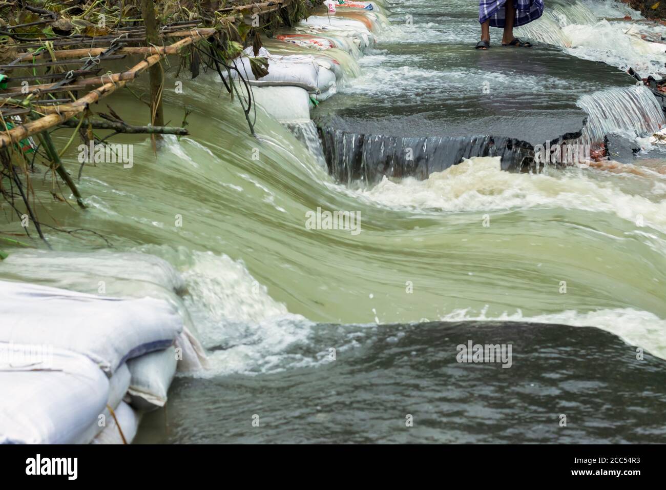Turbid water flow on street hi-res stock photography and images - Alamy