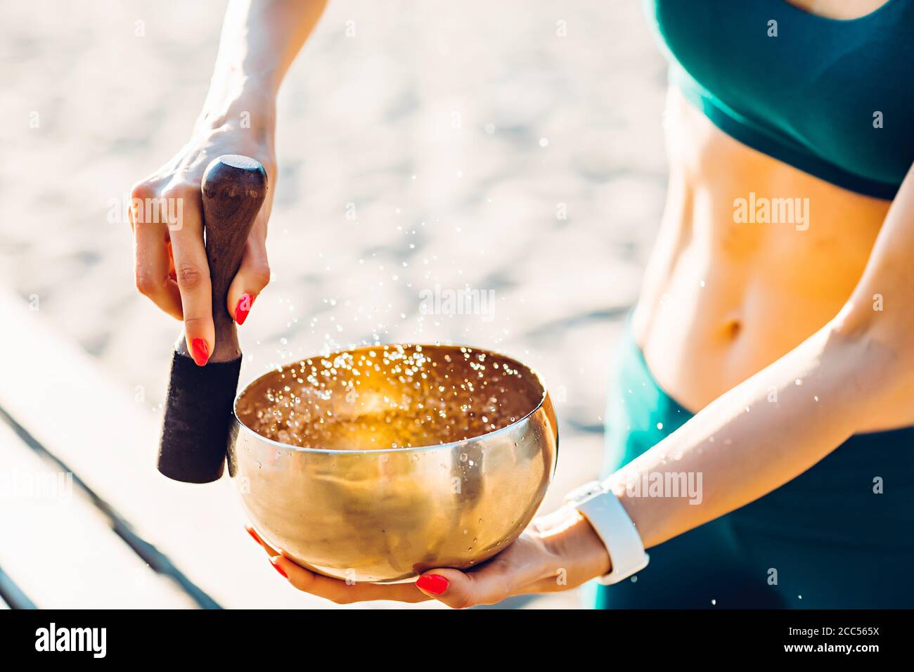 Tibetan bell hi-res stock photography and images - Alamy