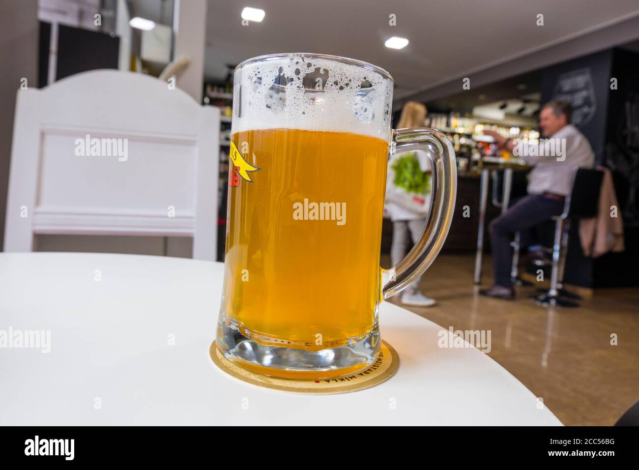 Latvian beer, bar, Valnu iela, Riga, Latvia Stock Photo - Alamy