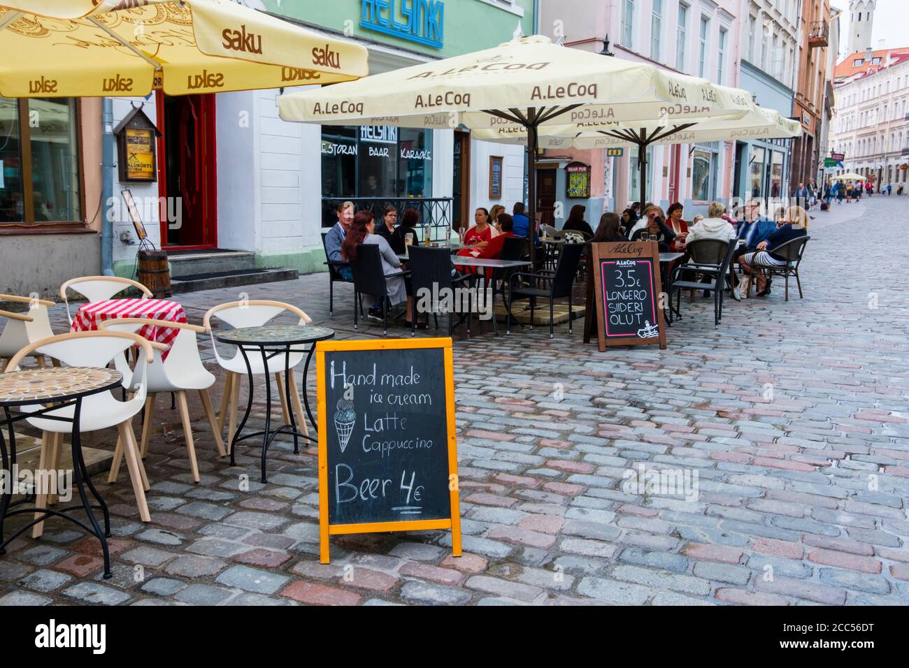 Bar sign tallinn estonia hi-res stock photography and images - Alamy