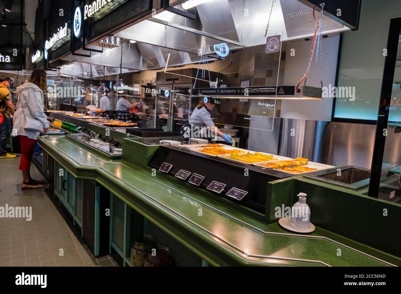 Lido self-service restaurant, Solaris Keskus, Tallinn, Estonia Stock ...