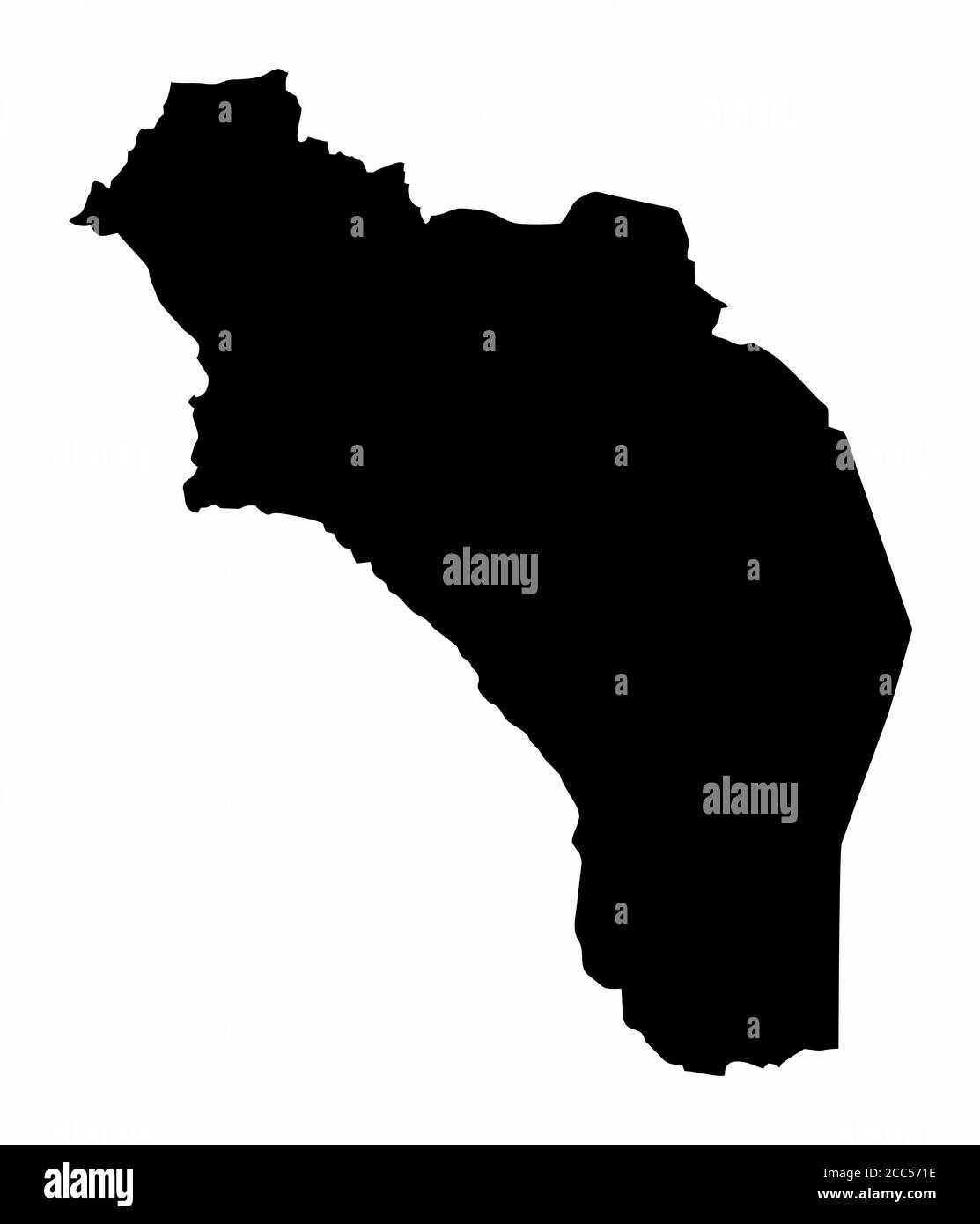 La Rioja Province map Stock Vector Image & Art - Alamy