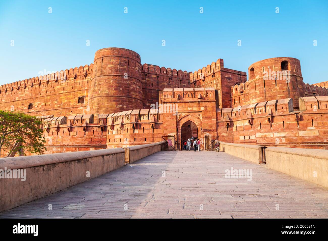 Agra Fort is a historical fort in Agra city, Uttar Pradesh state of ...