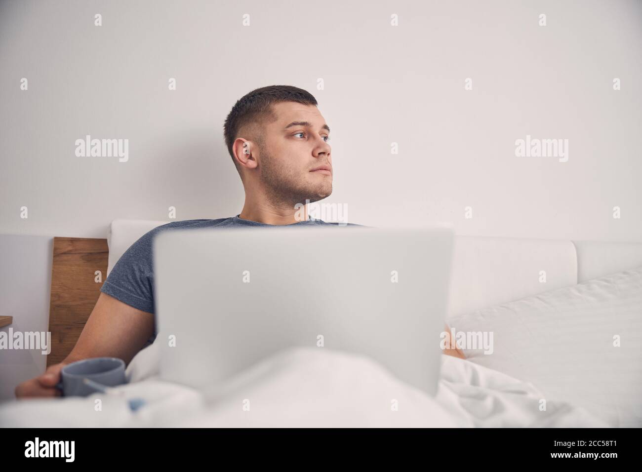 Staying in bed hi-res stock photography and images - Alamy