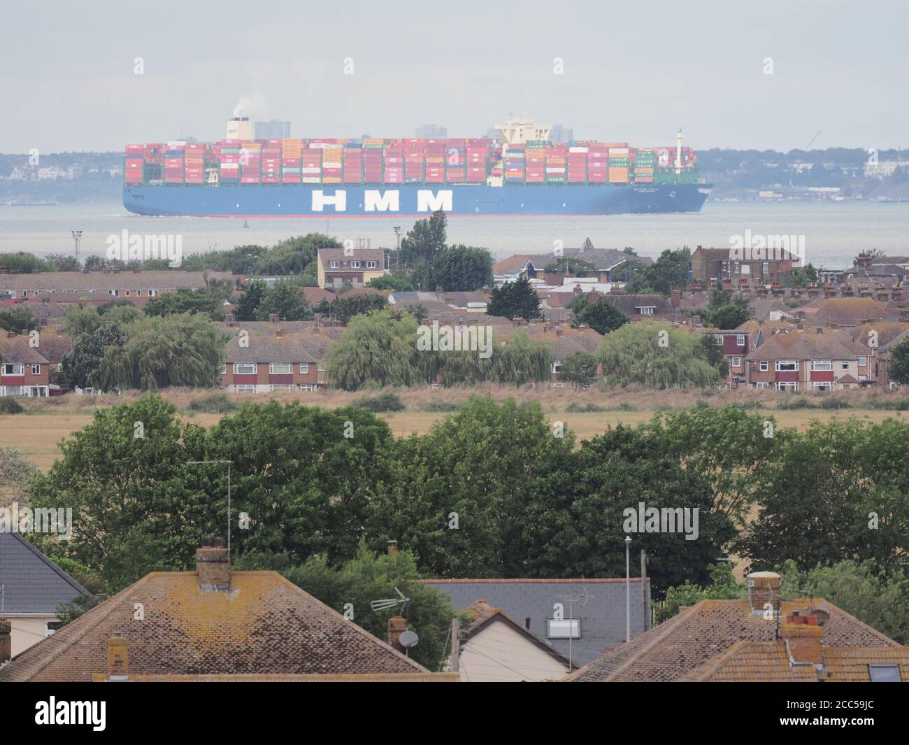 Worlds largest containership hi-res stock photography and images - Alamy