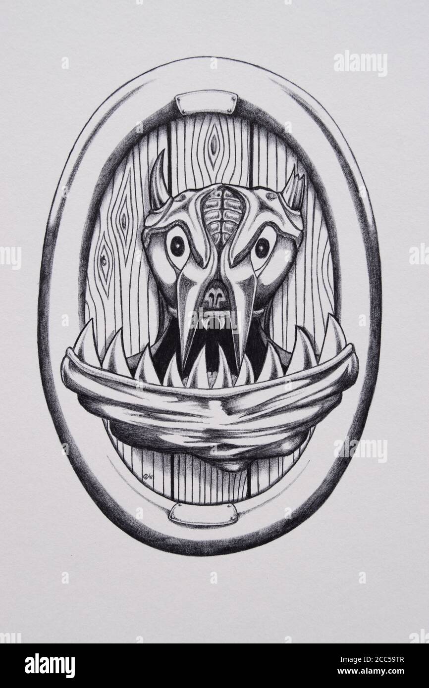 Mounted beasts head hi-res stock photography and images - Alamy