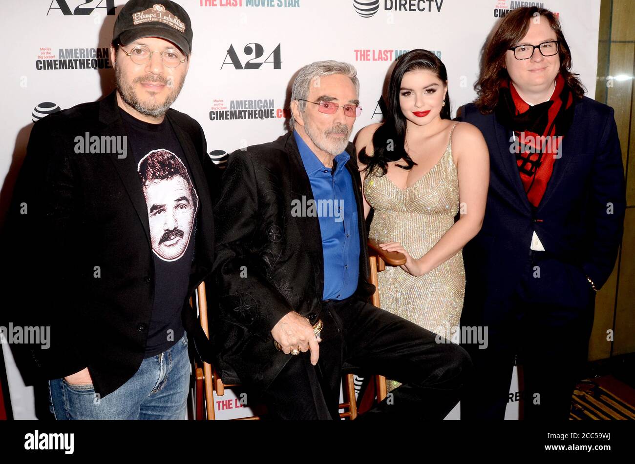 LOS ANGELES - FEB 22: Adam Rifkin, Burt Reynolds, Ariel Winter, Clark ...