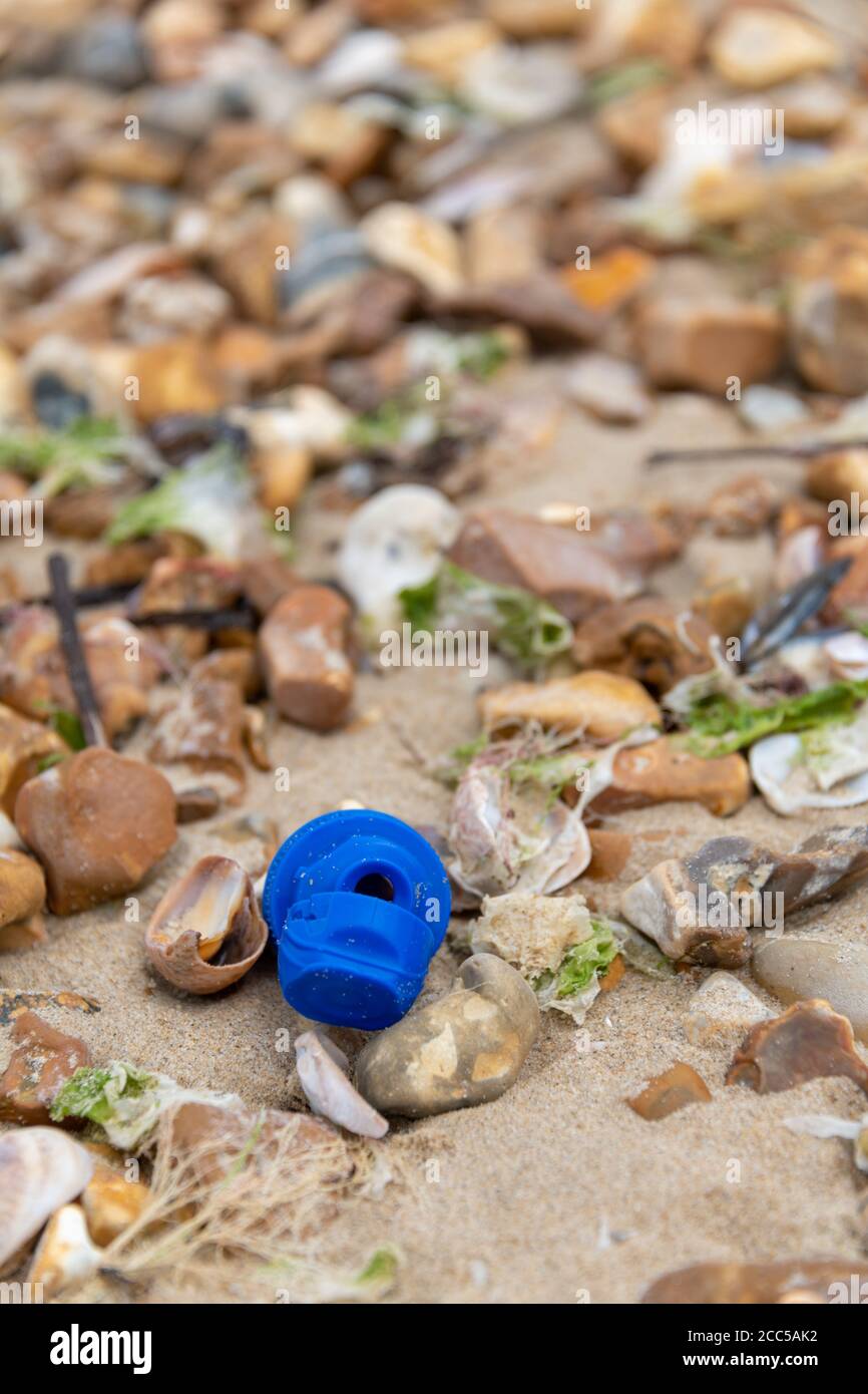 Plastic Pollution: Bournemouth, UK Stock Photo - Alamy