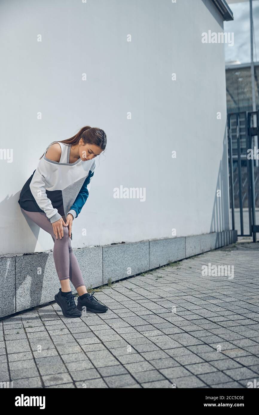 Full length frustrated female hi-res stock photography and images - Alamy