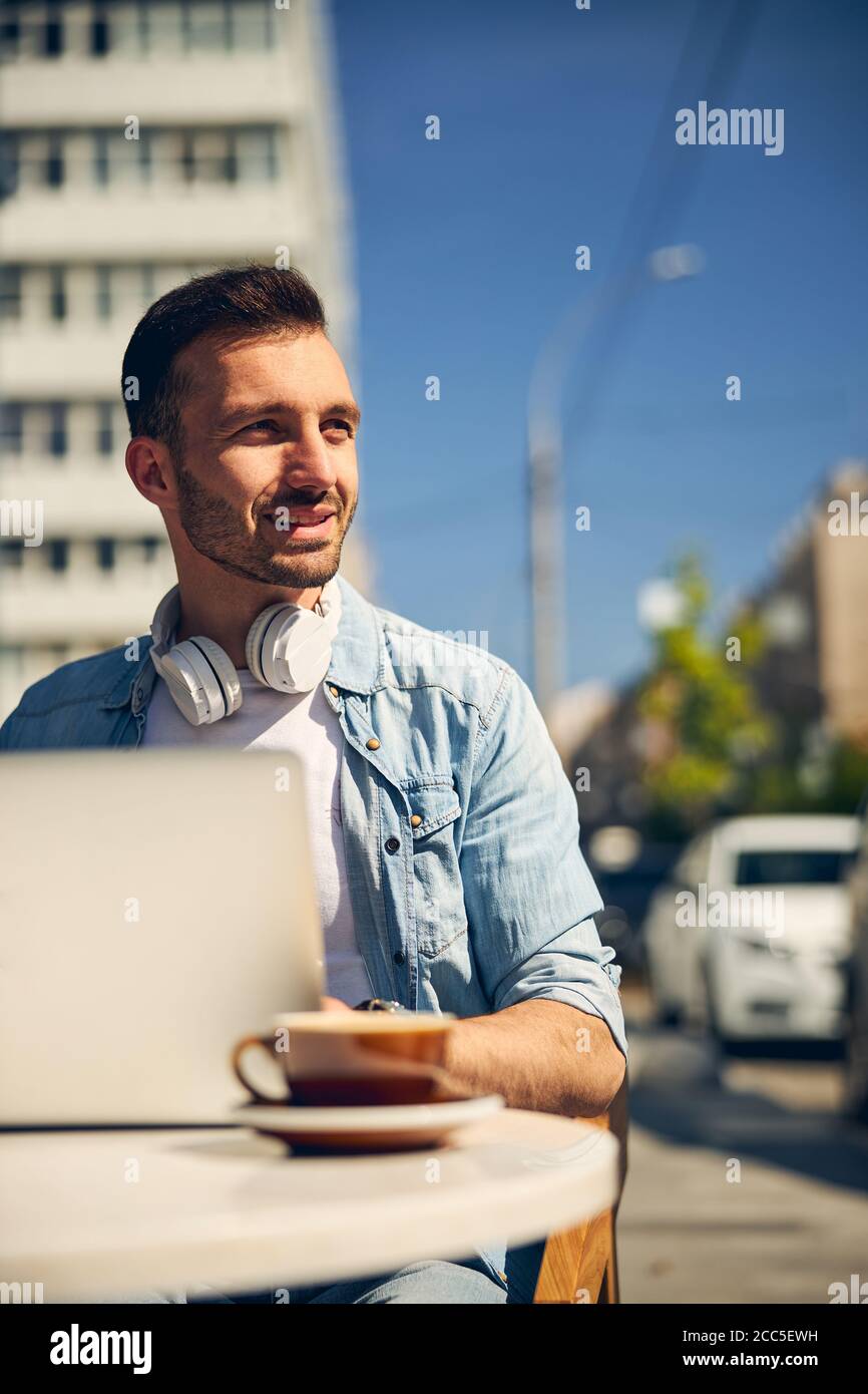 Man being deep in hi-res stock photography and images - Alamy