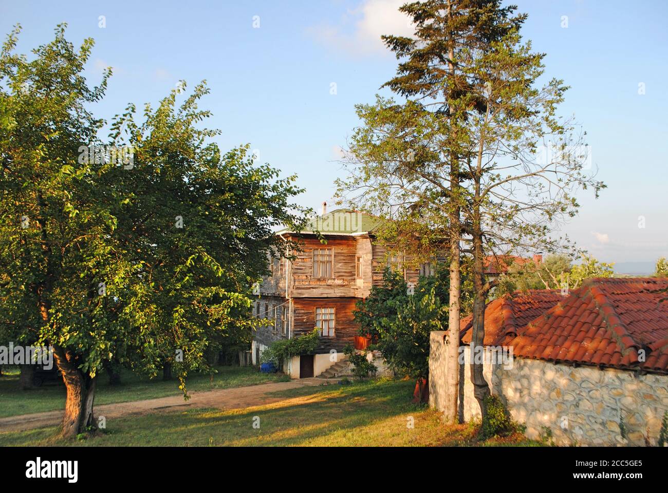 Traditional house with yard and storage unit in Black Sea region ...