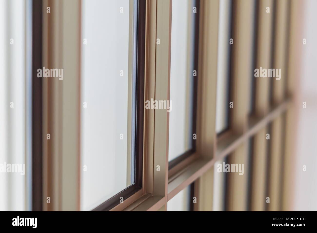 abstract background of modern windows. perspective view Stock Photo - Alamy