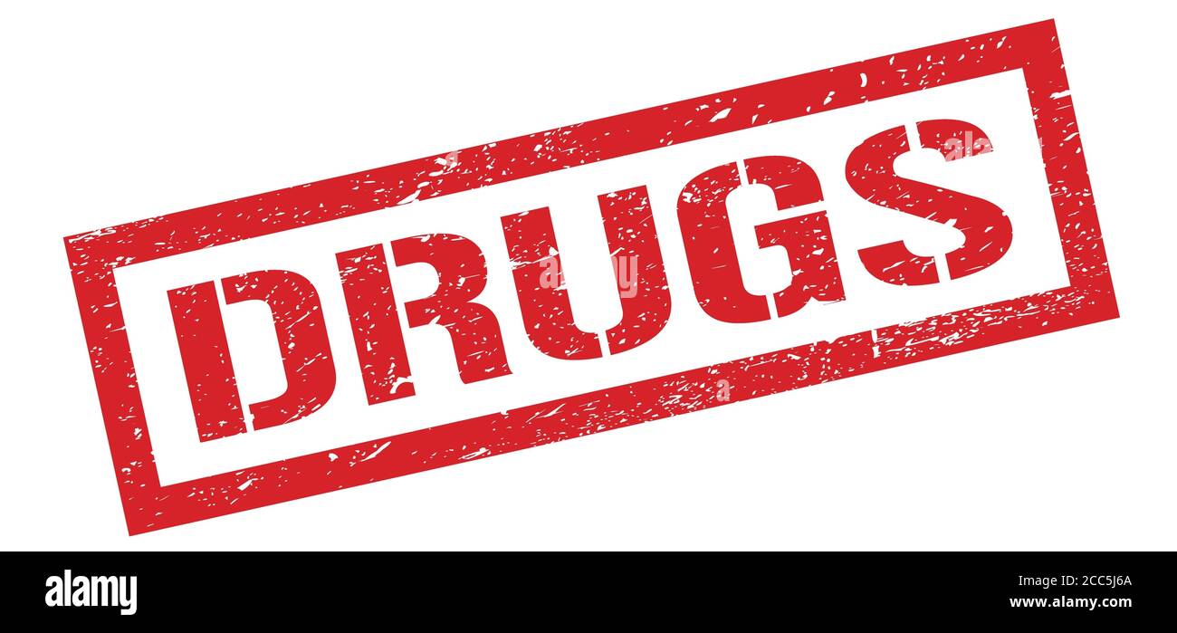 Drugs stamp hi-res stock photography and images - Alamy