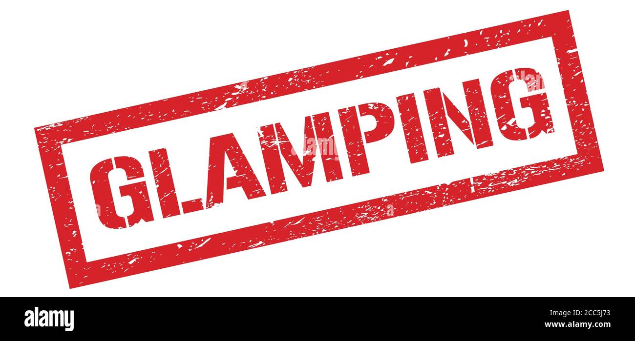 Glamping word hi-res stock photography and images - Alamy