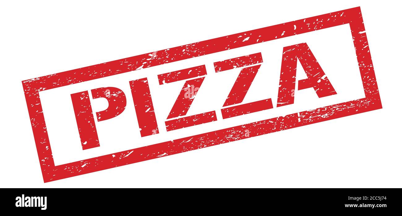 Pizza stamp sign seal hi-res stock photography and images - Alamy