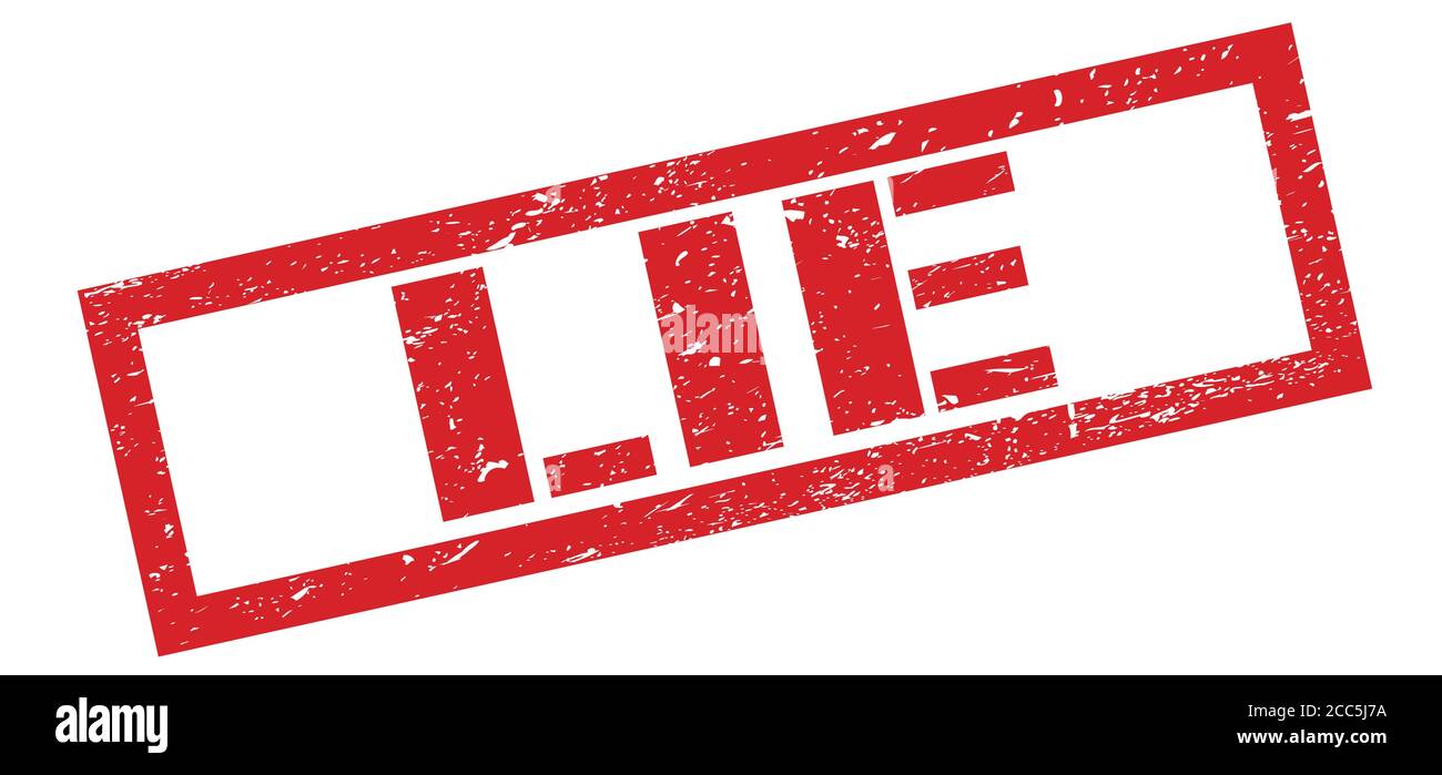 Lie stamp hi-res stock photography and images - Alamy
