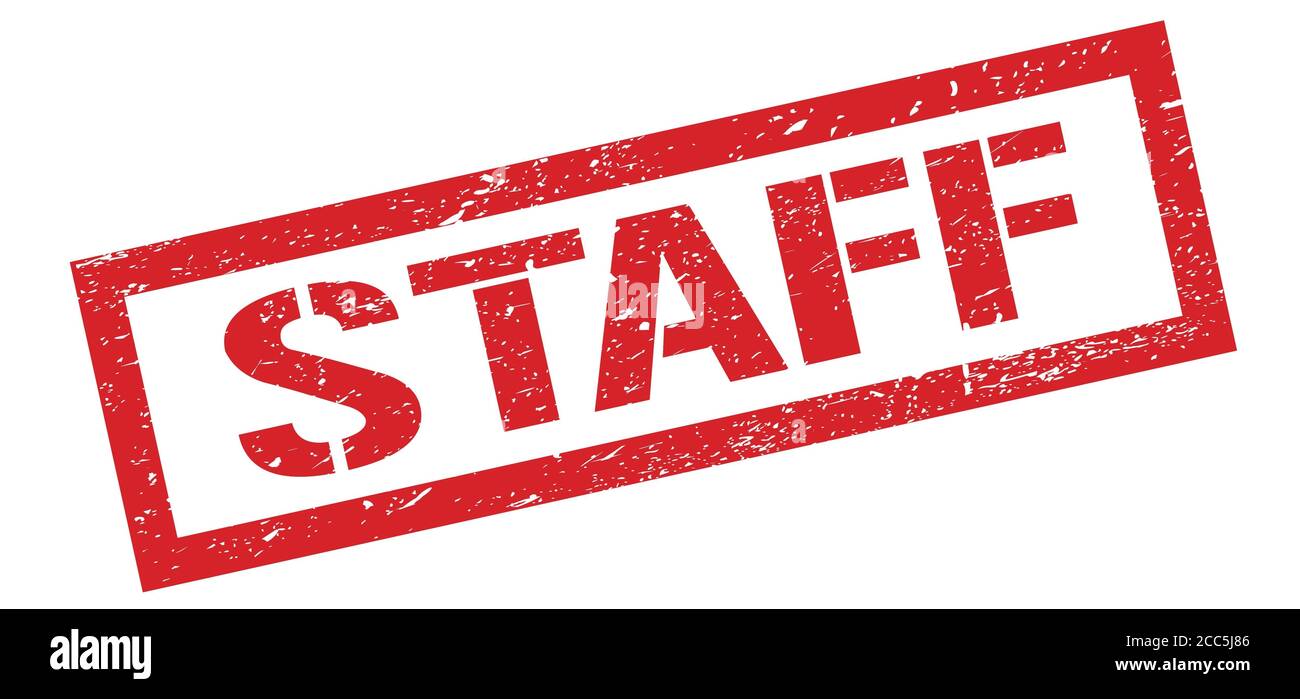 Staff word Cut Out Stock Images & Pictures - Alamy