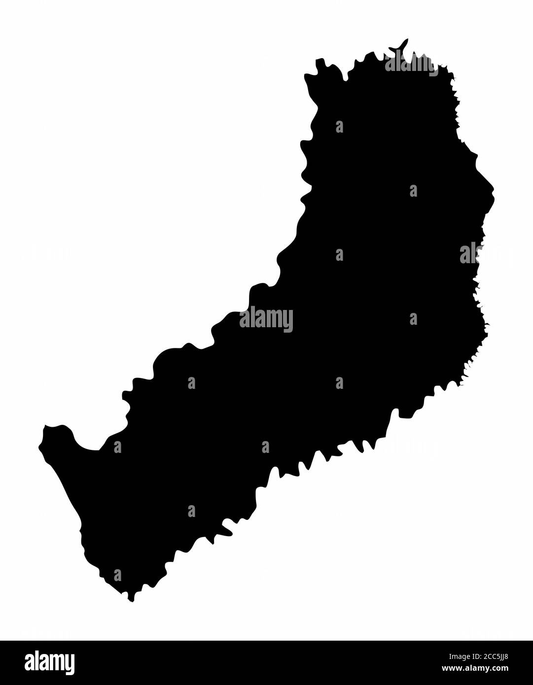 Misiones Province map Stock Vector Image & Art - Alamy