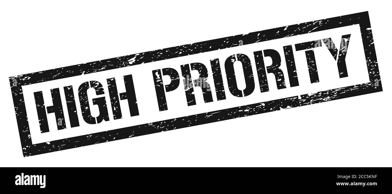 High priority word hi-res stock photography and images - Alamy