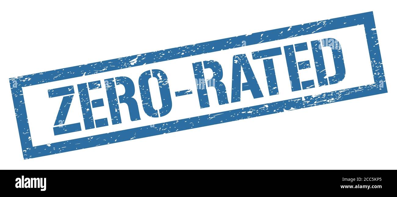 Zero rated stamp hi-res stock photography and images - Alamy