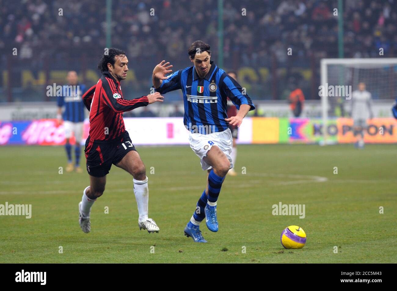 Milan Italy, 23 December 2007, "SAN SIRO" Stadium, Serious Football ...