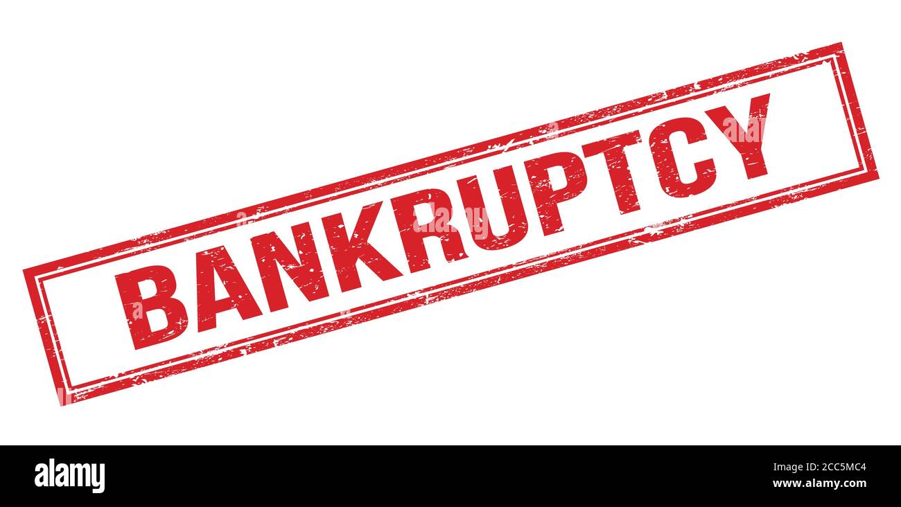 Bankruptcy stamp sign seal hi-res stock photography and images - Alamy