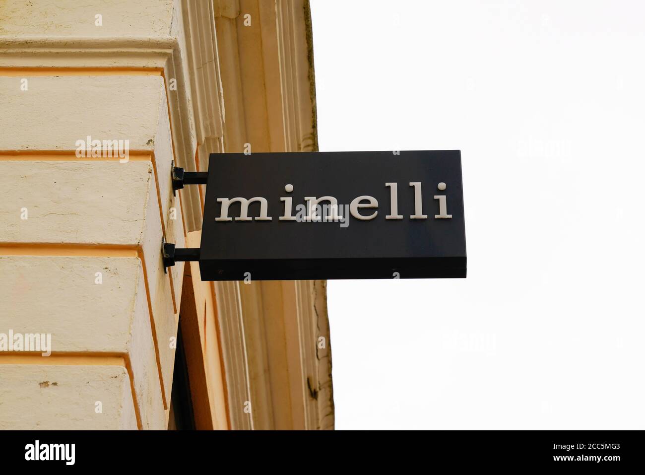 Minelli sign hi-res stock photography and images - Alamy