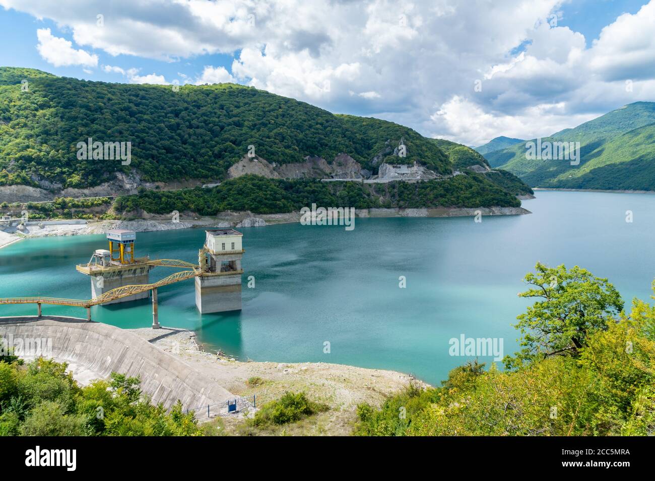 Zhinvali dam hi-res stock photography and images - Alamy