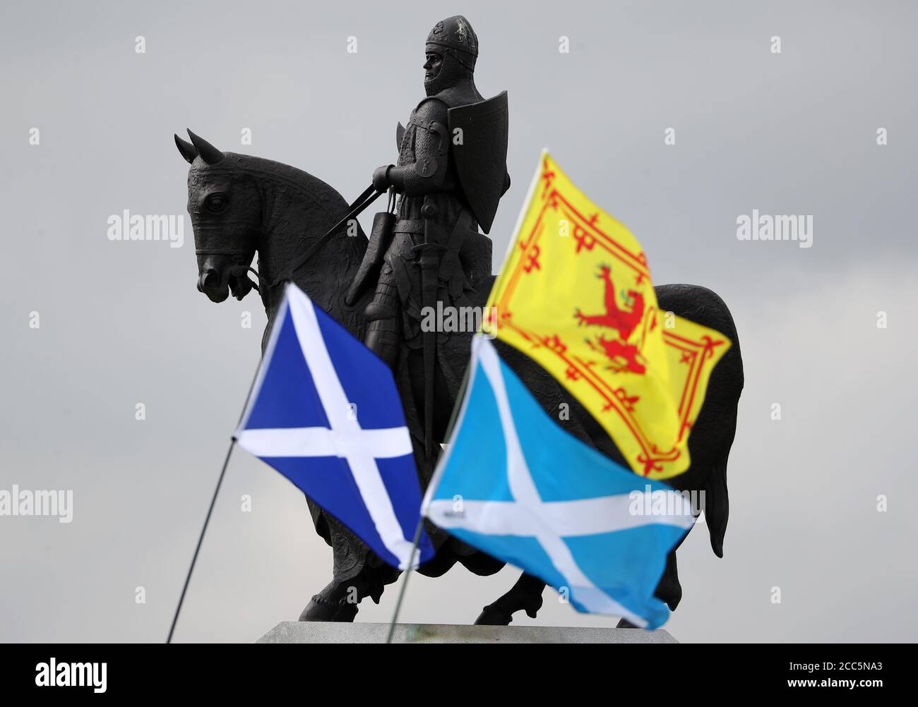 People take part in the All Under One Banner Scottish independence ...