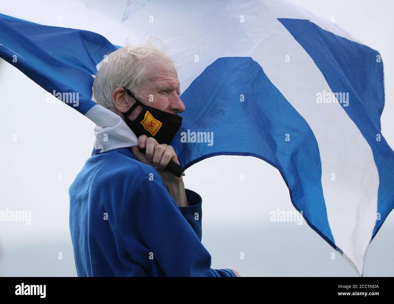 People take part in the All Under One Banner Scottish independence ...