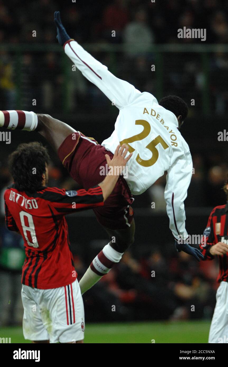 March 2008 arsenal san siro hi-res stock photography and images - Alamy