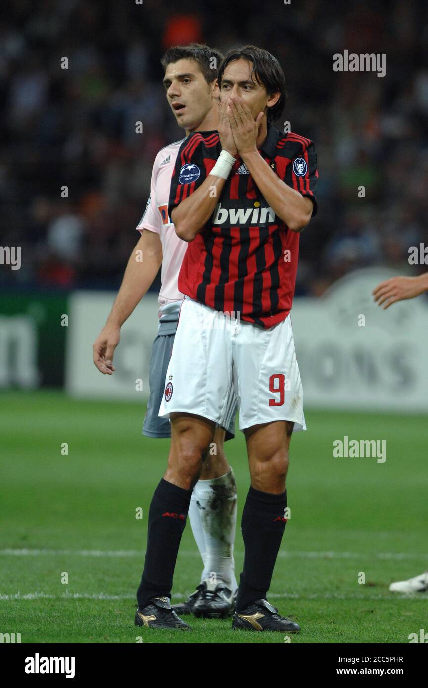 Milan Italy, 18 September 2007," SAN SIRO" Stadium, UEFA Champions League 2007/2008 , AC Milan ...
