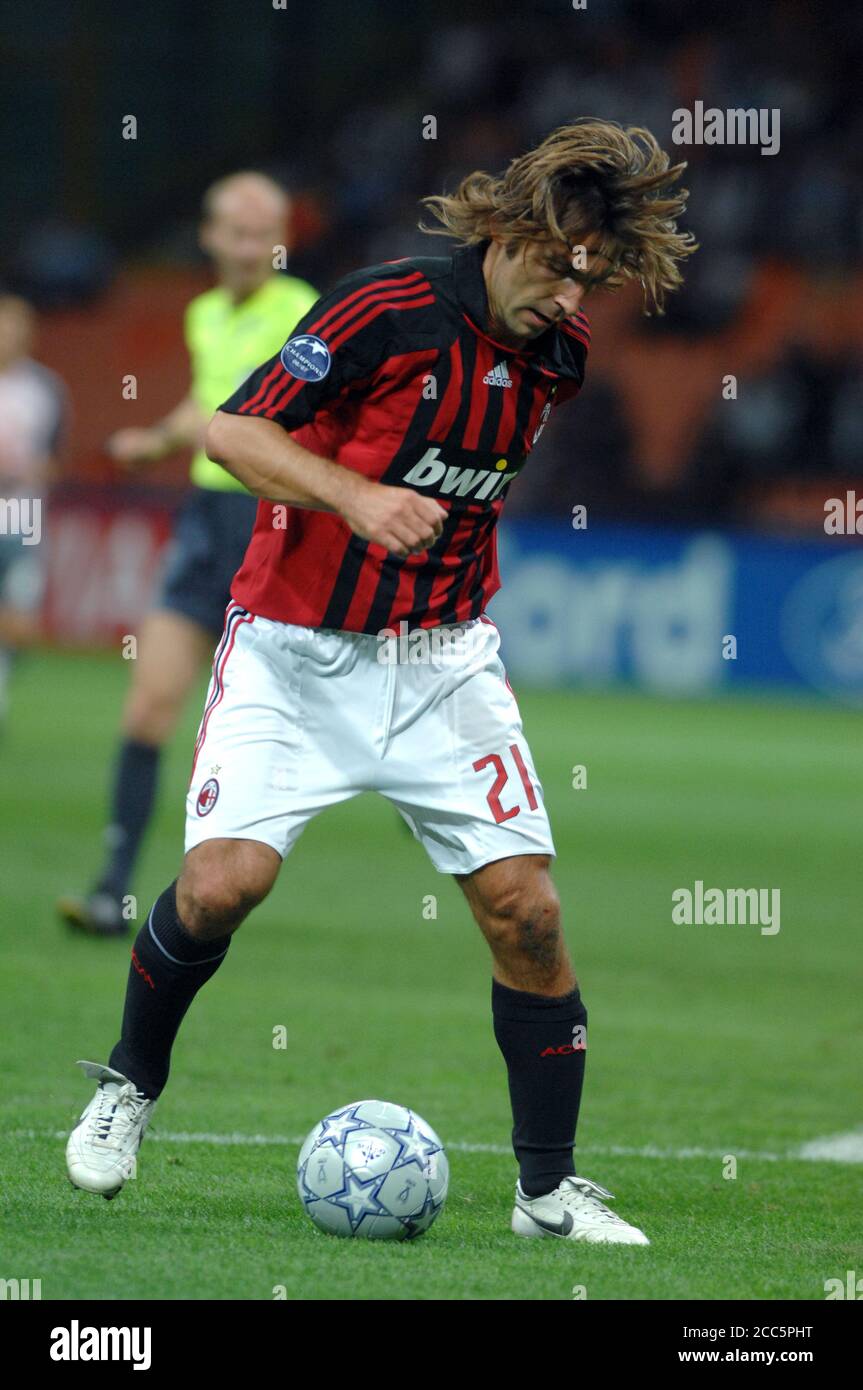 Pirlo italy ac milan italy hi-res stock photography and images - Alamy