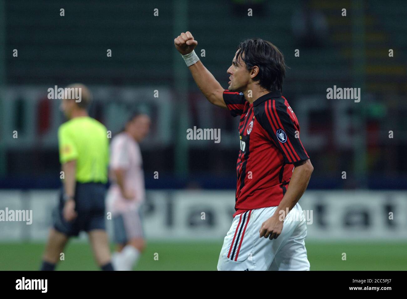 Milan Italy, 18 September 2007," SAN SIRO" Stadium, UEFA Champions League 2007/2008 , AC Milan ...