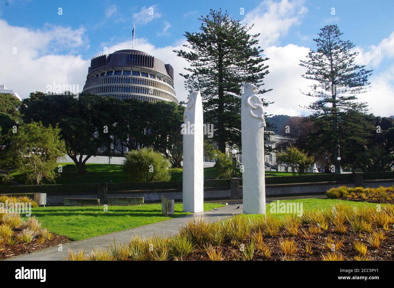Te Araroa Trail route. Wellington. North Island. New Zealand Stock ...