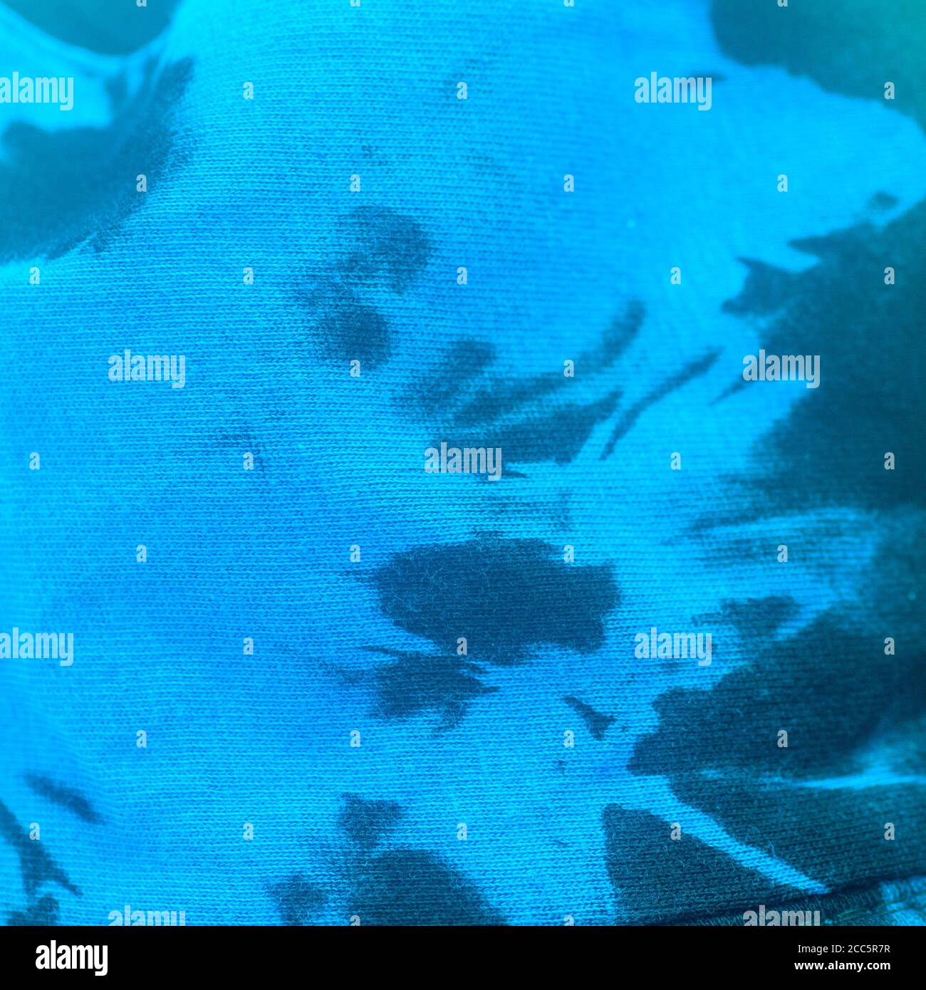Abstract ink blobs in black and blue Stock Photo - Alamy