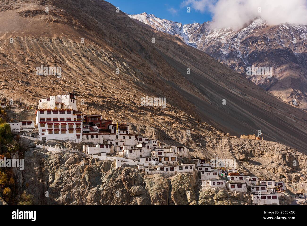 Diskit Monastery in Leh, India Stock Photo - Alamy