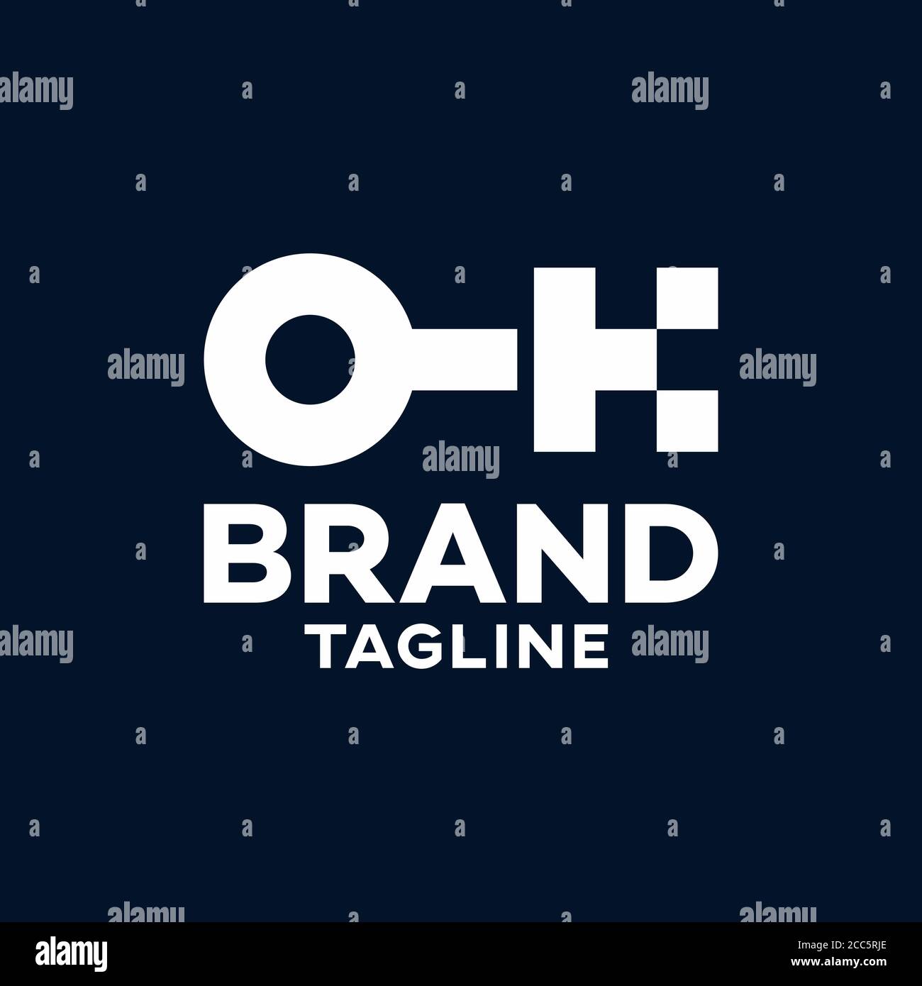 Modern OK key logo.Vector illustration Stock Vector Image & Art - Alamy