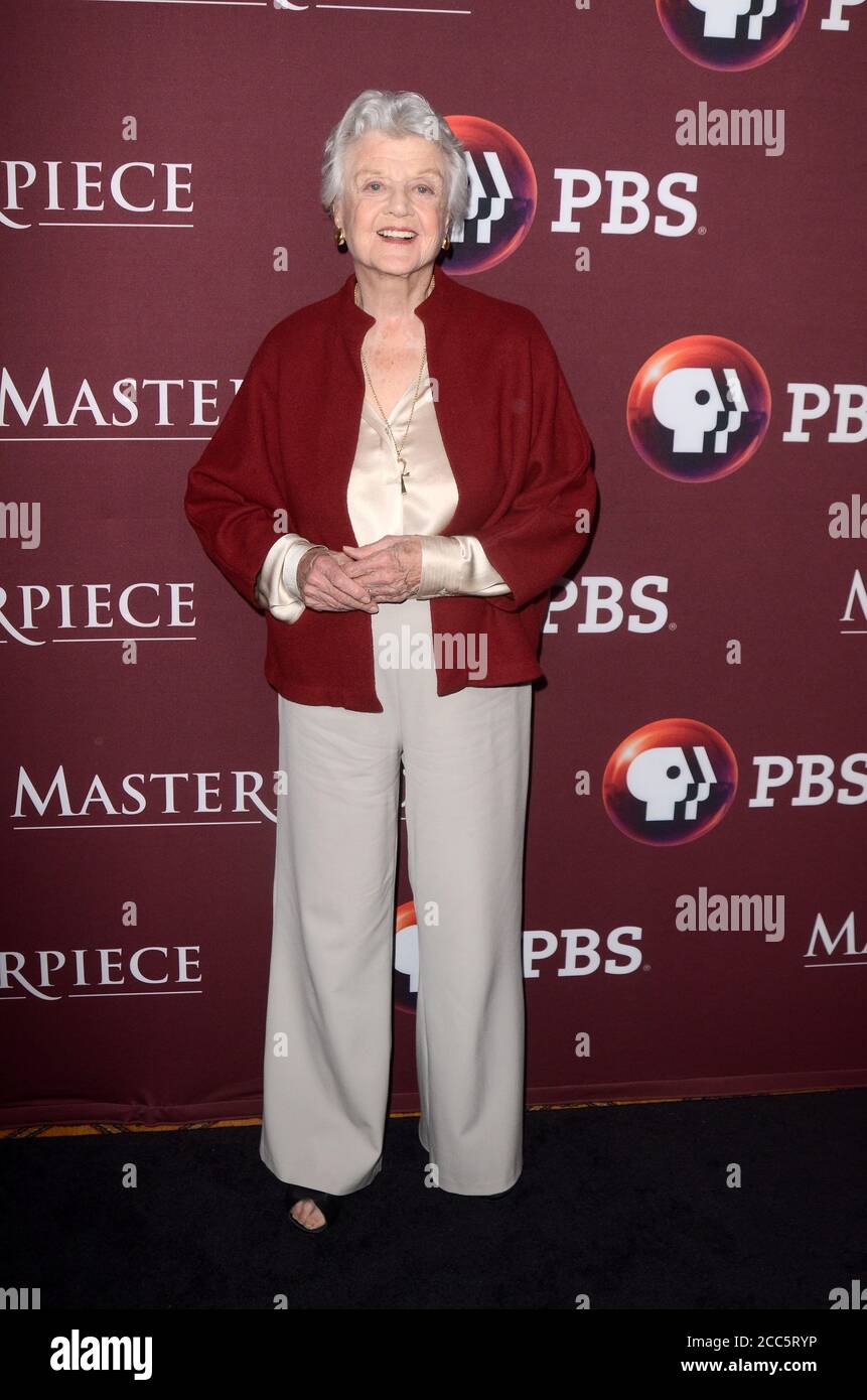 LOS ANGELES - JAN 16: Angela Landsbury at the PBS Masterpiece Little ...