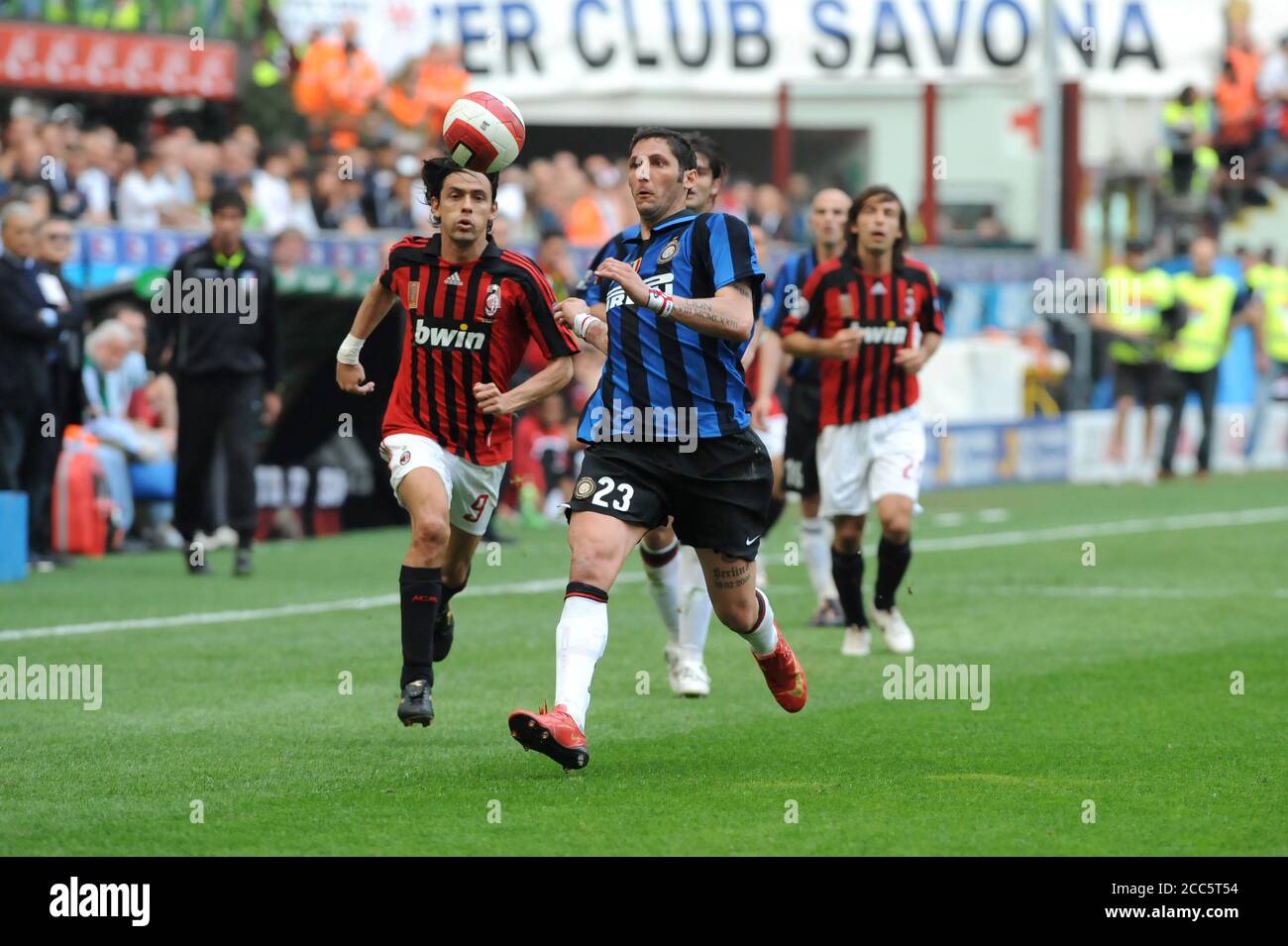 Milan Italy, 04 May 2008, "SAN SIRO" Stadium, Serious Football ...
