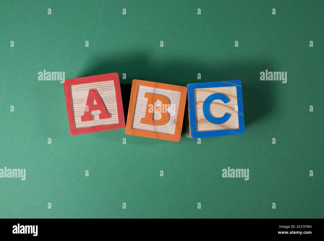 Block a b c toy hi-res stock photography and images - Alamy