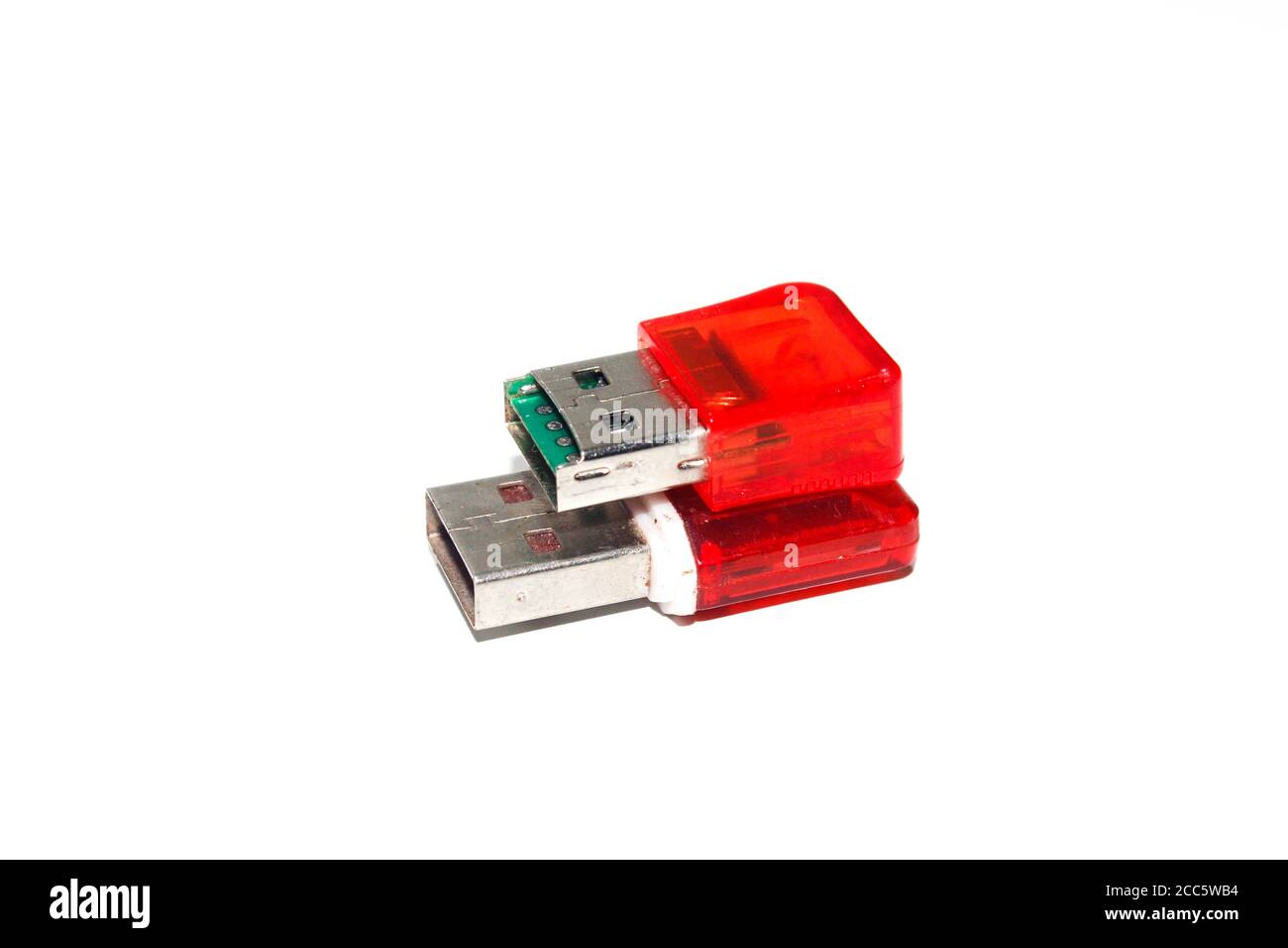 A picture of pen drive on white background Stock Photo - Alamy