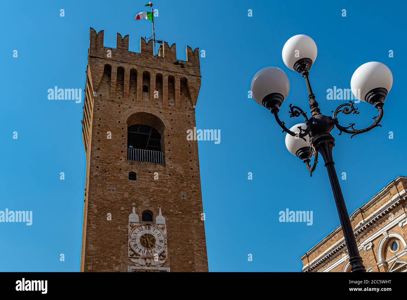 Recanati, the Marche city in the province of Macerata, famous for being ...