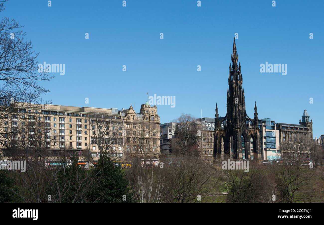 Monuments in edinburgh hi-res stock photography and images - Alamy