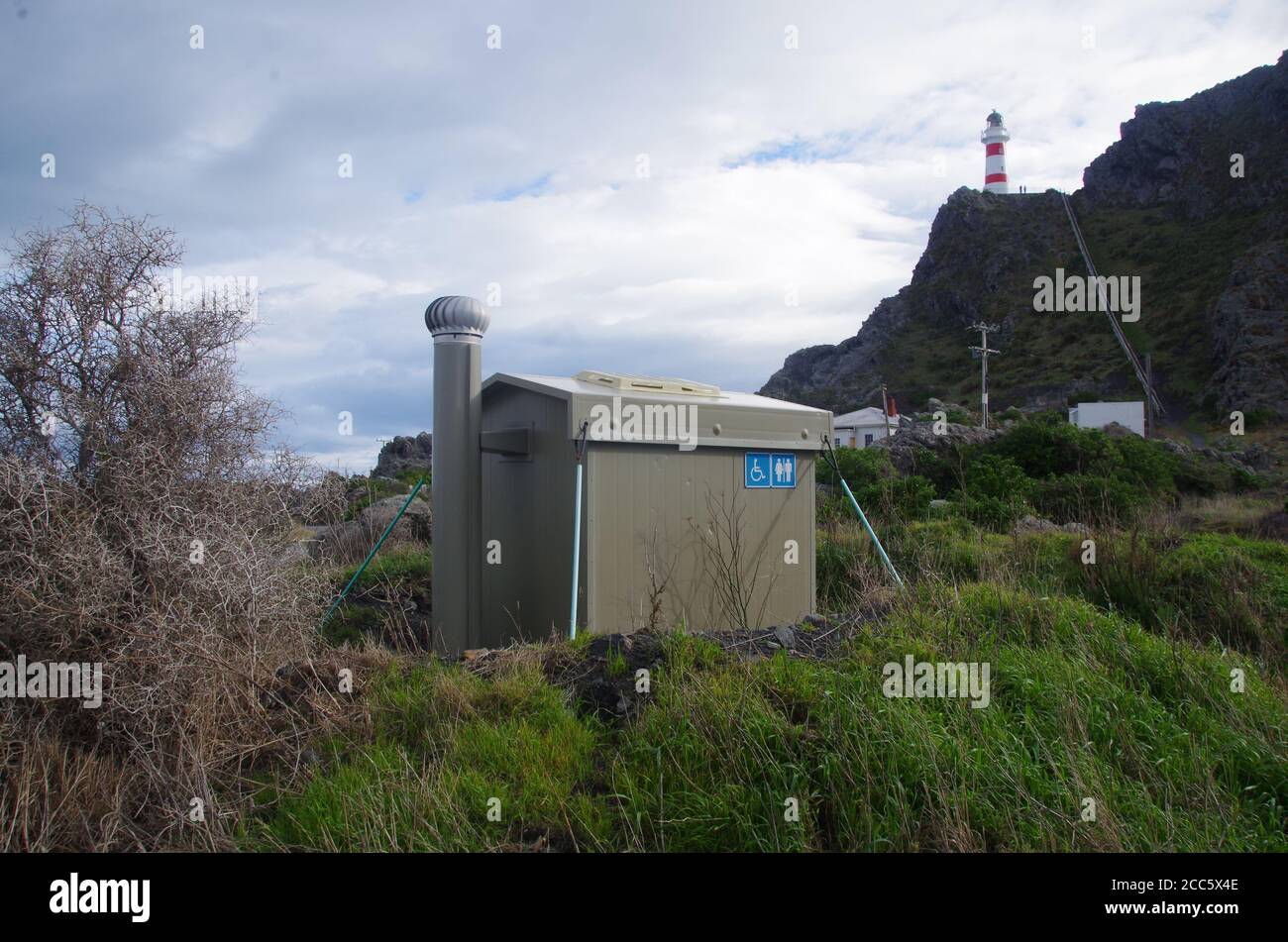 Te Araroa Trail route. Cape Palliser. North Island. New Zealand Stock ...