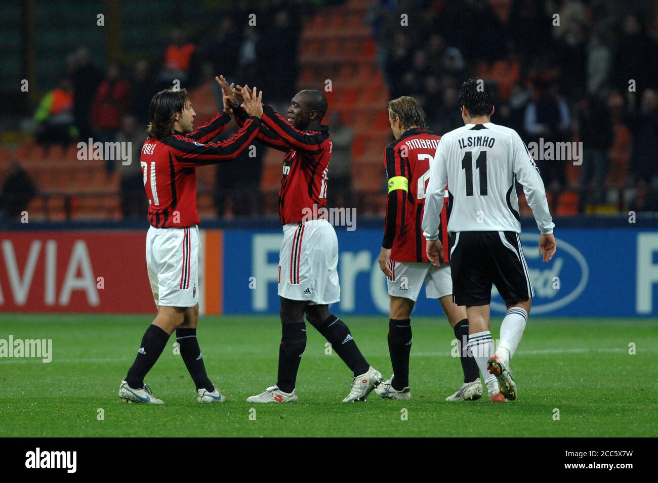 Milan Italy, 24 October 2007," SAN SIRO" Stadium, UEFA Champions League 2007/2008 , AC Milan ...
