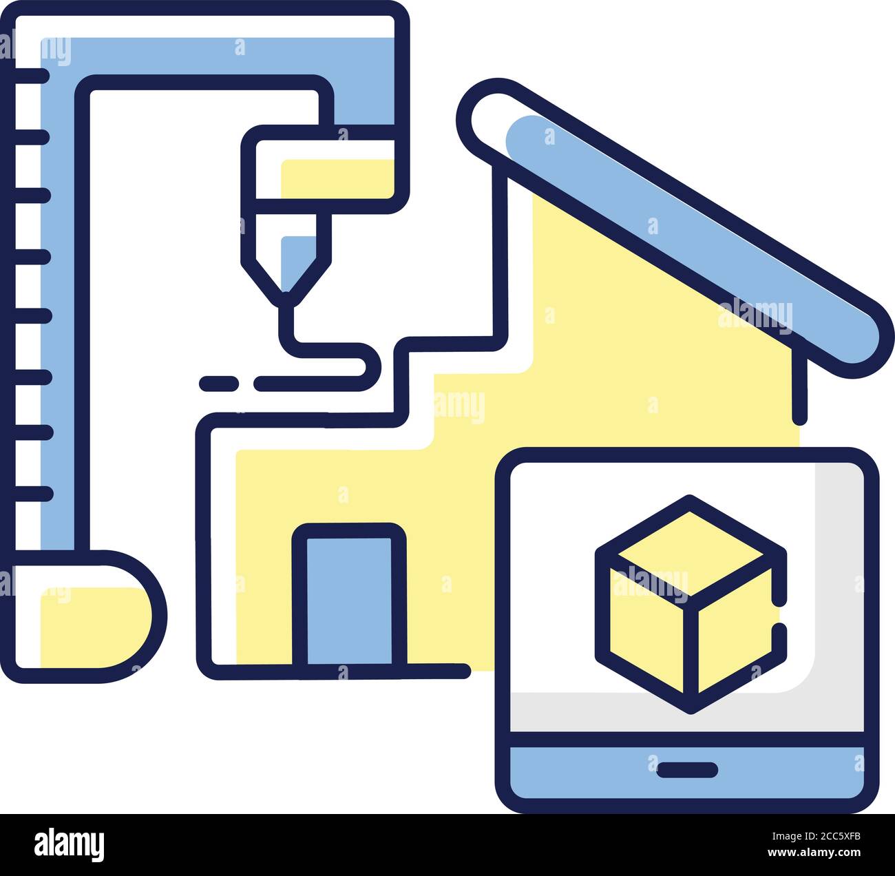 Building prototype Stock Vector Images - Alamy