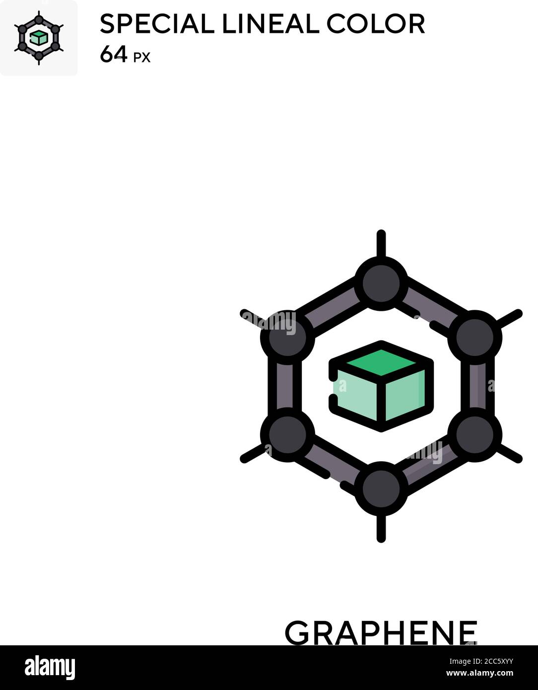 Graphene atomic structure nanotechnology background Stock Vector Images ...