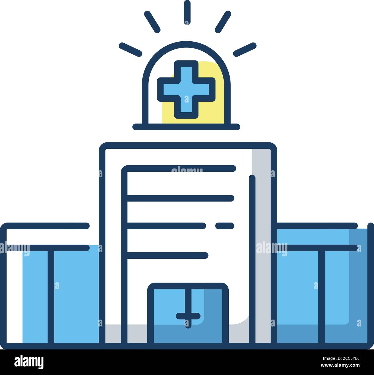 Medical walk in clinic facility Cut Out Stock Images & Pictures - Alamy