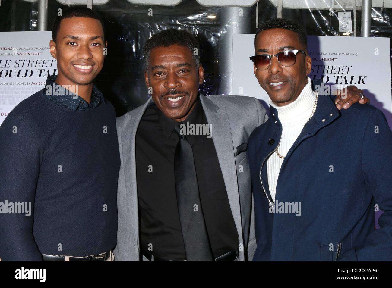 LOS ANGELES - DEC 4: Arrington Foster, Ernie Hudson, Miguel A Nunez Jr ...